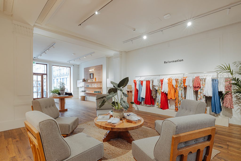 Reformation flagship store, Covent Garden - Malishev Engineers